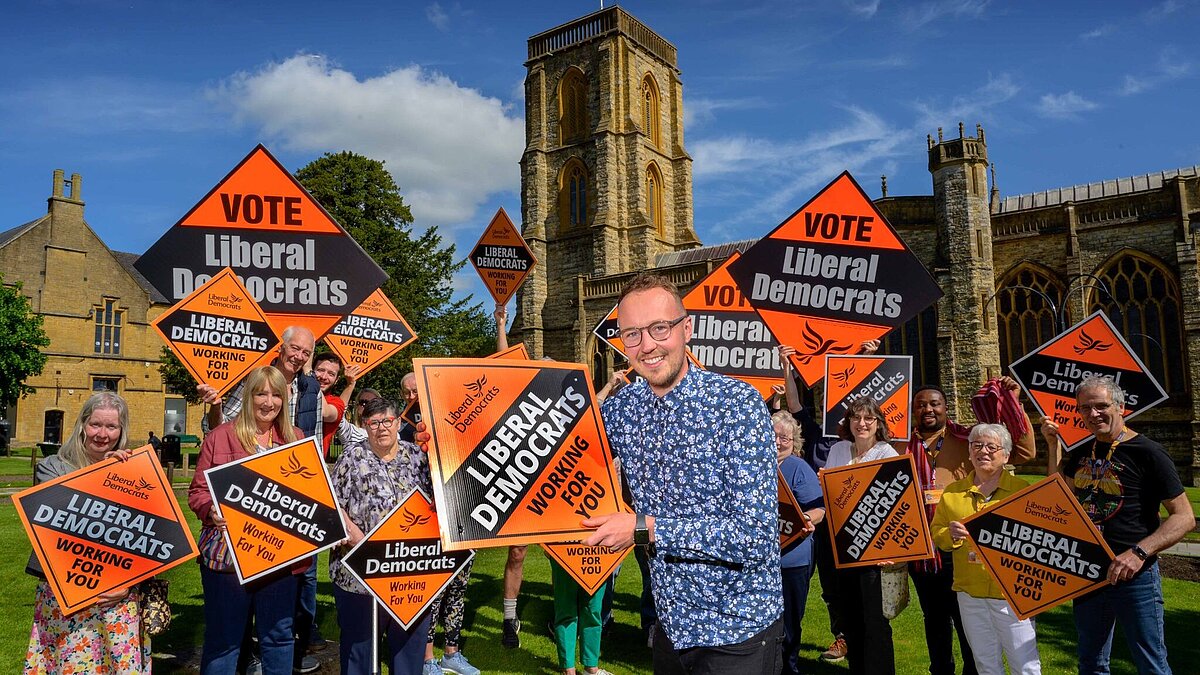 Adam Dance launches his campaign for th General Election - Yeovil ...