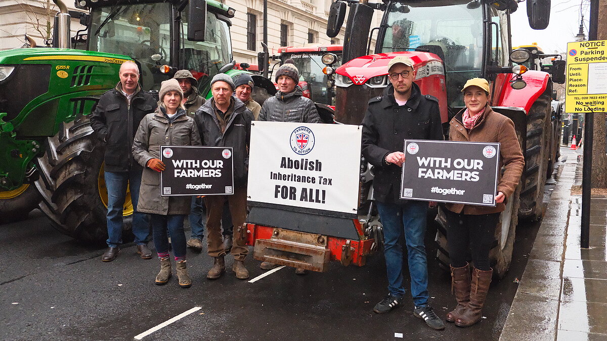 Adam Dance MP joins Somerset farmers in Whitehall and calls for ...