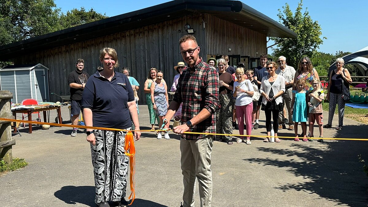 Adam Dance MP opens RAMA Life at Frogmary Farm, South Petherton ...