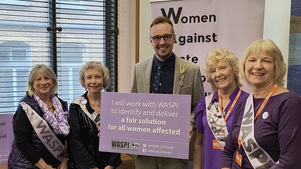 Adam Dance MP backs call for justice for WASPI women - Yeovil Liberal ...